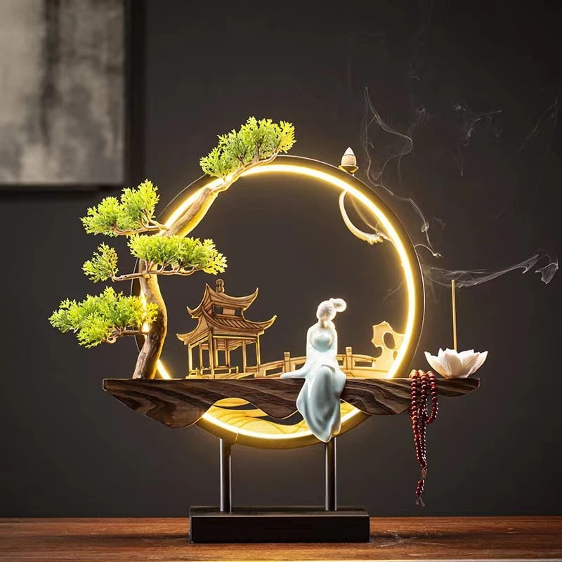 Incense Burner Table Lamp – Rengvo Home Decor